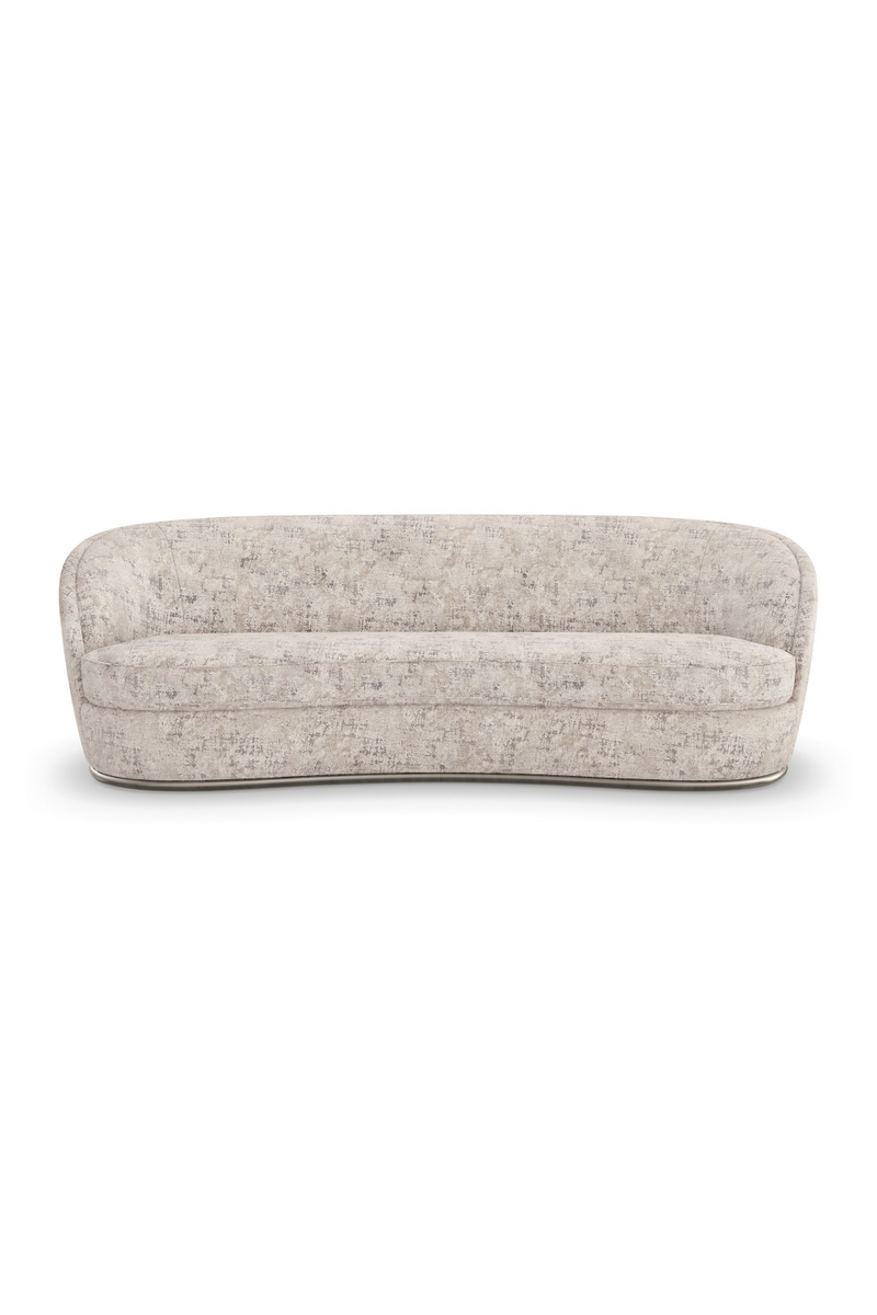 Organic-Shaped Chenille Sofa | Caracole Nebula | Caracole EU – CARACOLE ...